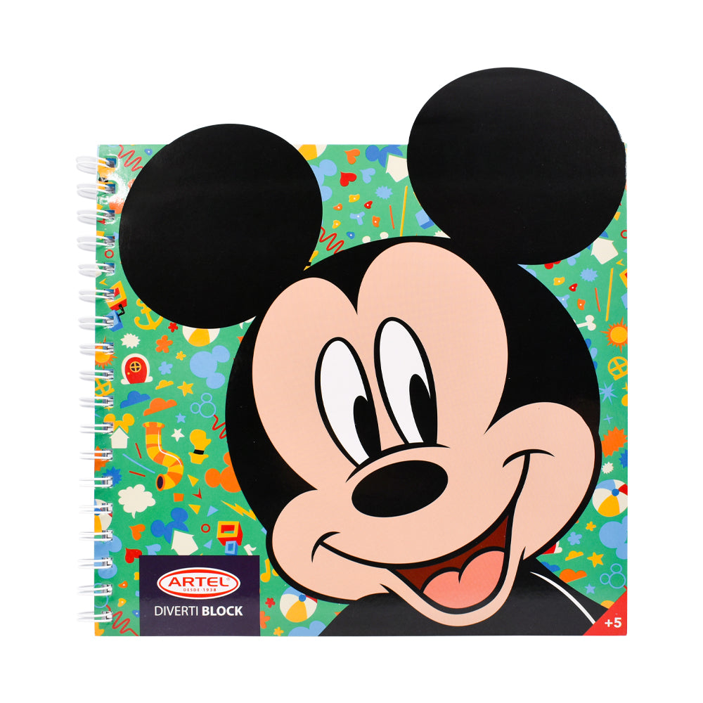 Block para Colorear Disney Junior