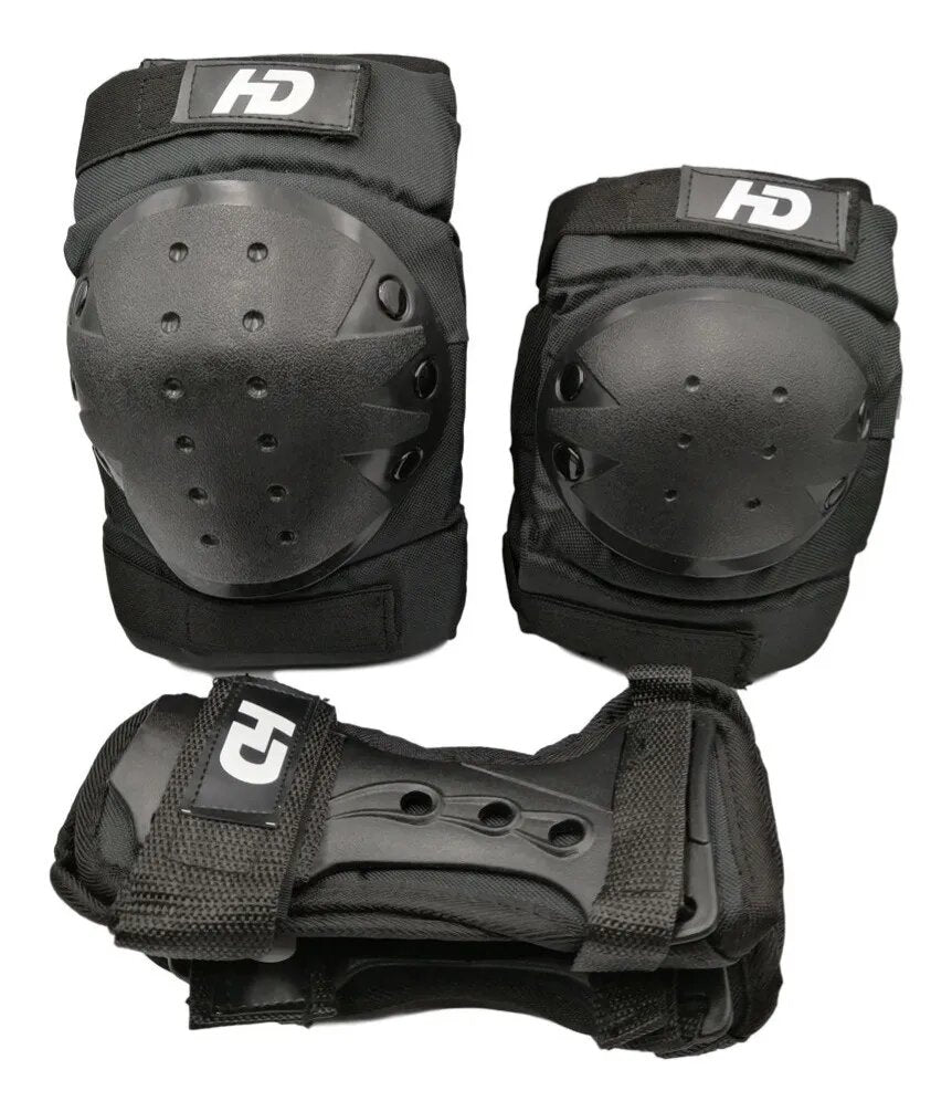 Set de Protecciones HD Black Adulto